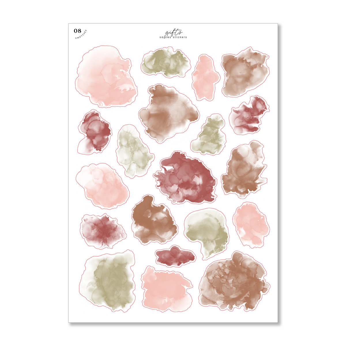 Gifts Kit | Alcohol Swatches – Sadie's Stickers