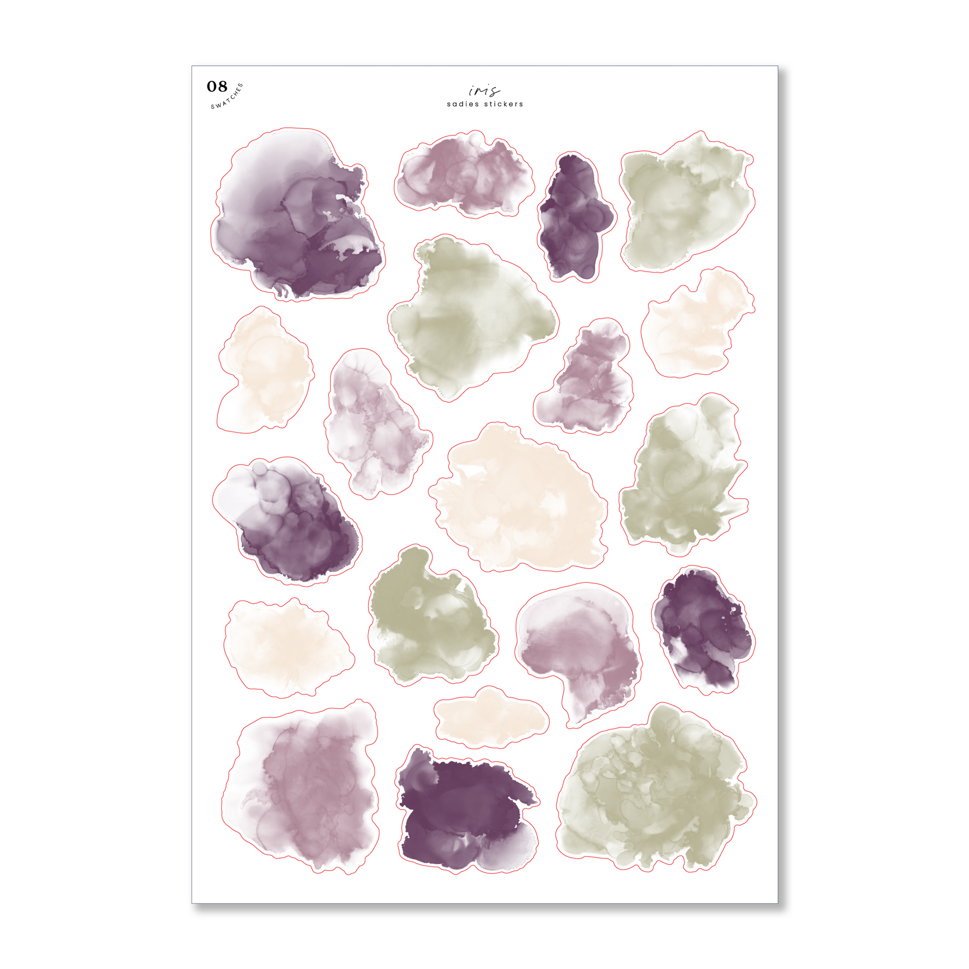 Alcohol Swatch Add-ons – Sadie's Stickers