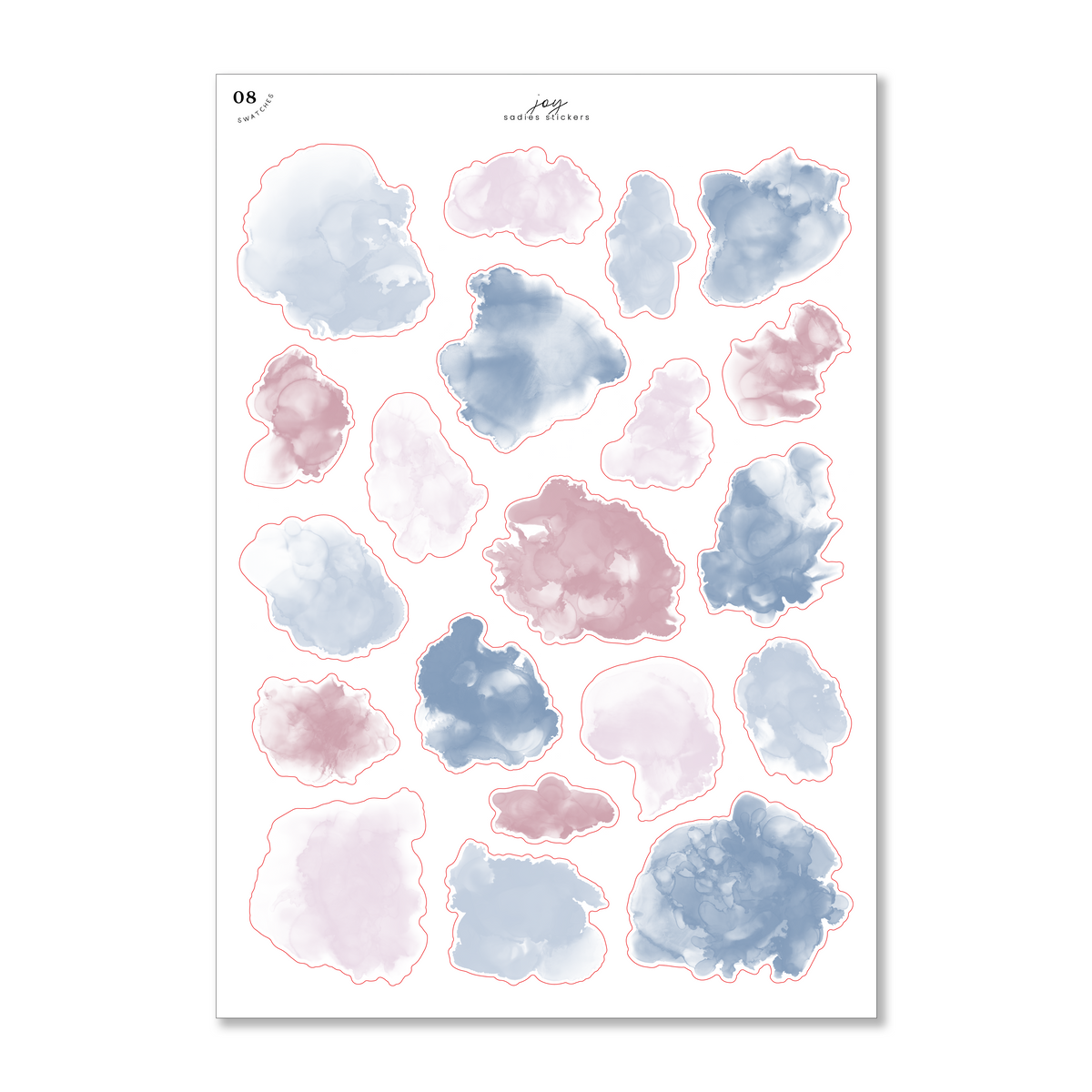 Joy Kit | Alcohol Swatches – Sadie's Stickers