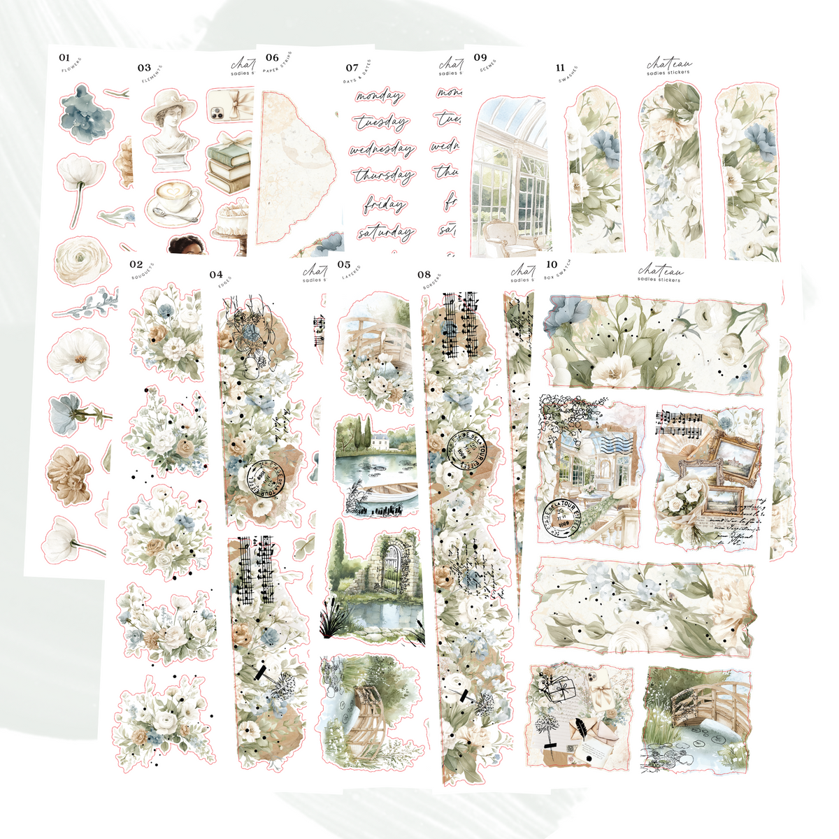 Chateau Kit | Decorative Kit – Sadie's Stickers