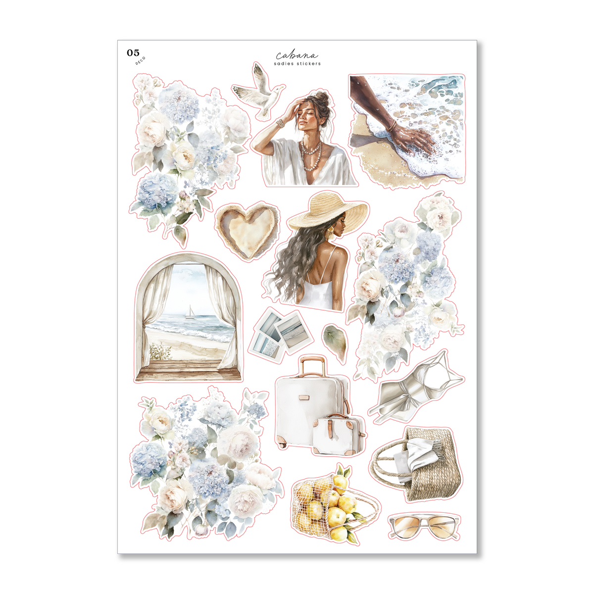 Cabana Kit | Deco – Sadie's Stickers