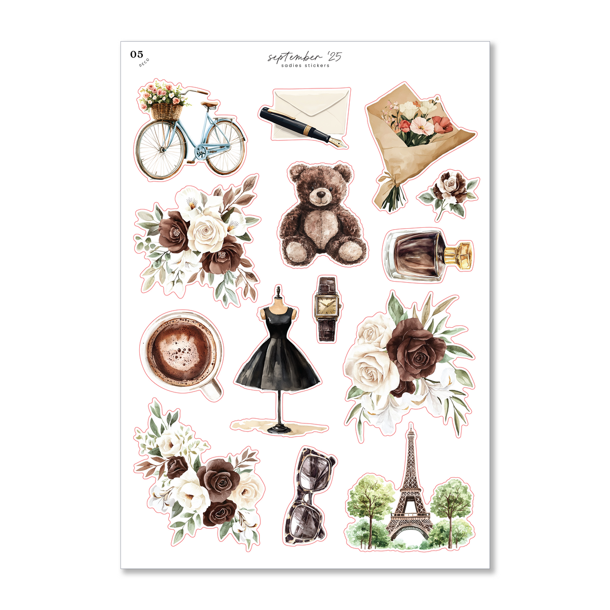 September 2025 Kit | Deco – Sadie's Stickers
