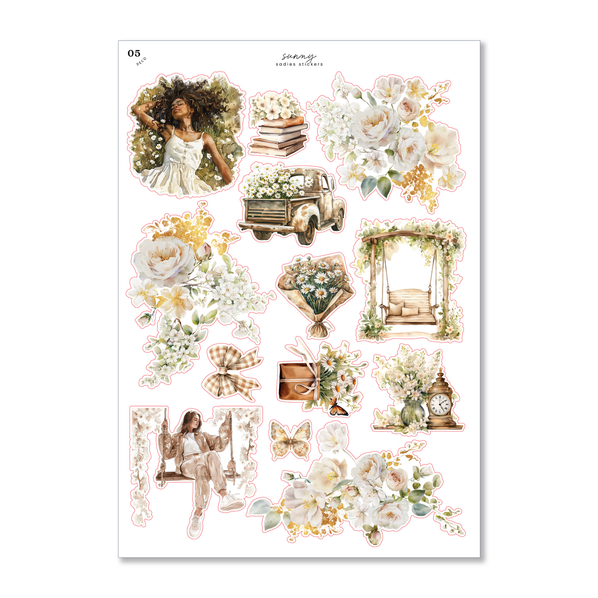 Sunny Kit | Deco – Sadie's Stickers