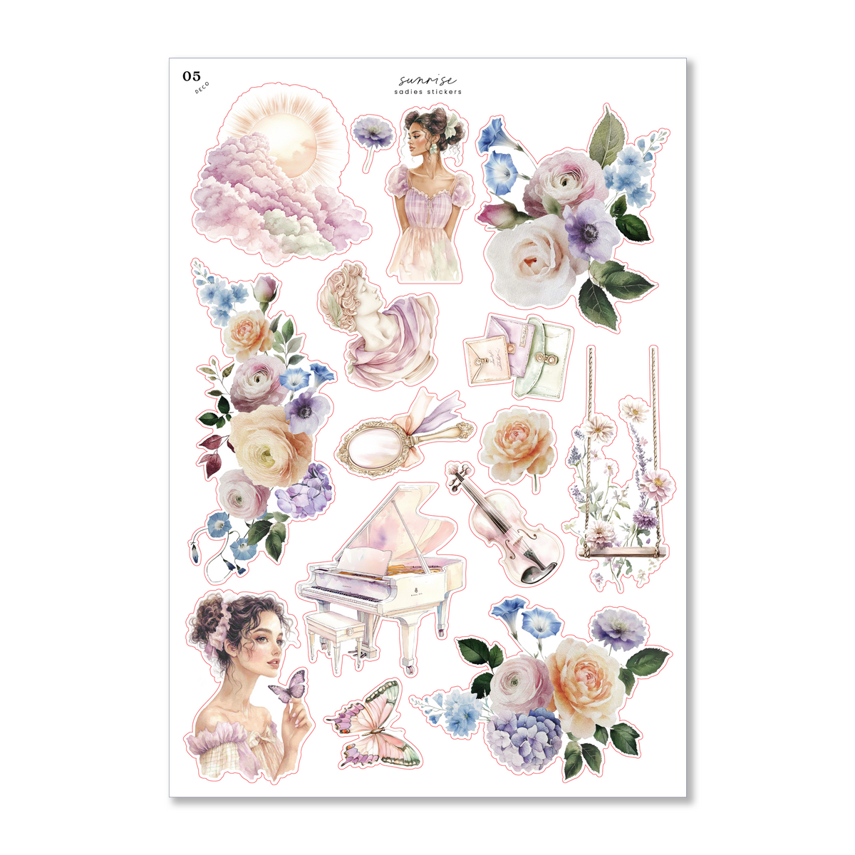 Sunrise Kit | Deco – Sadie's Stickers
