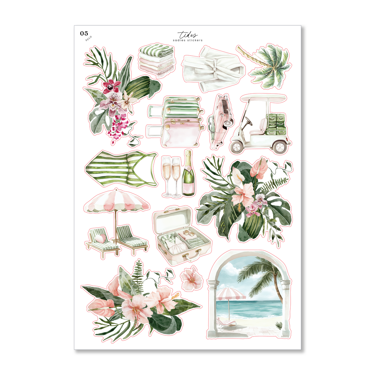 Tides Kit | Deco – Sadie's Stickers