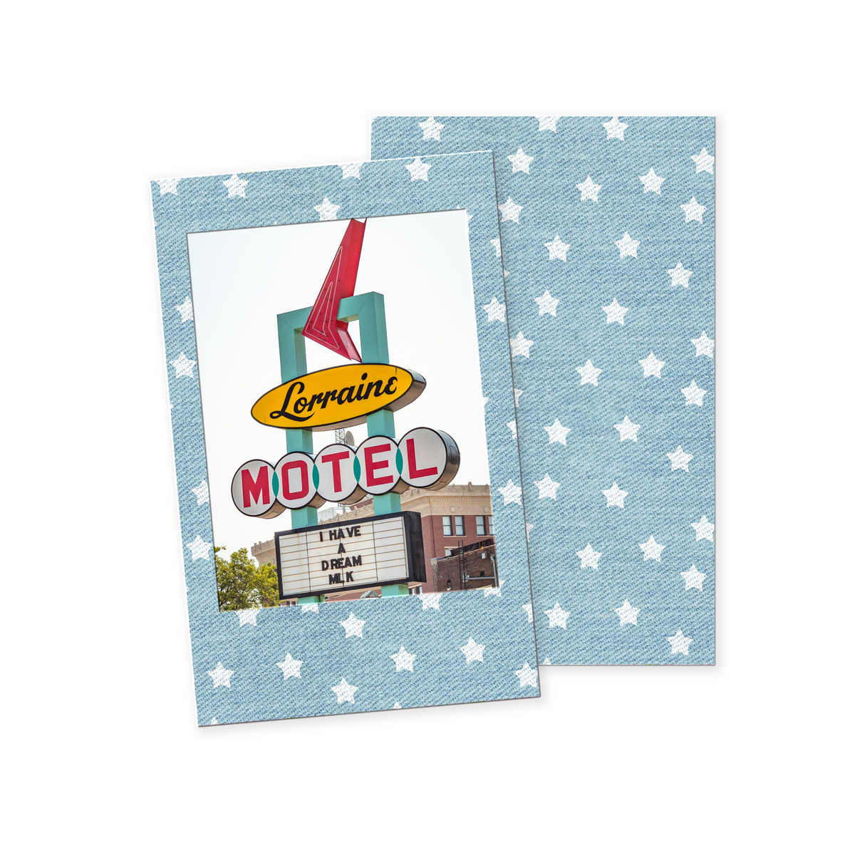 Denim Stars • Instax Frame Wrap – Sadie's Stickers