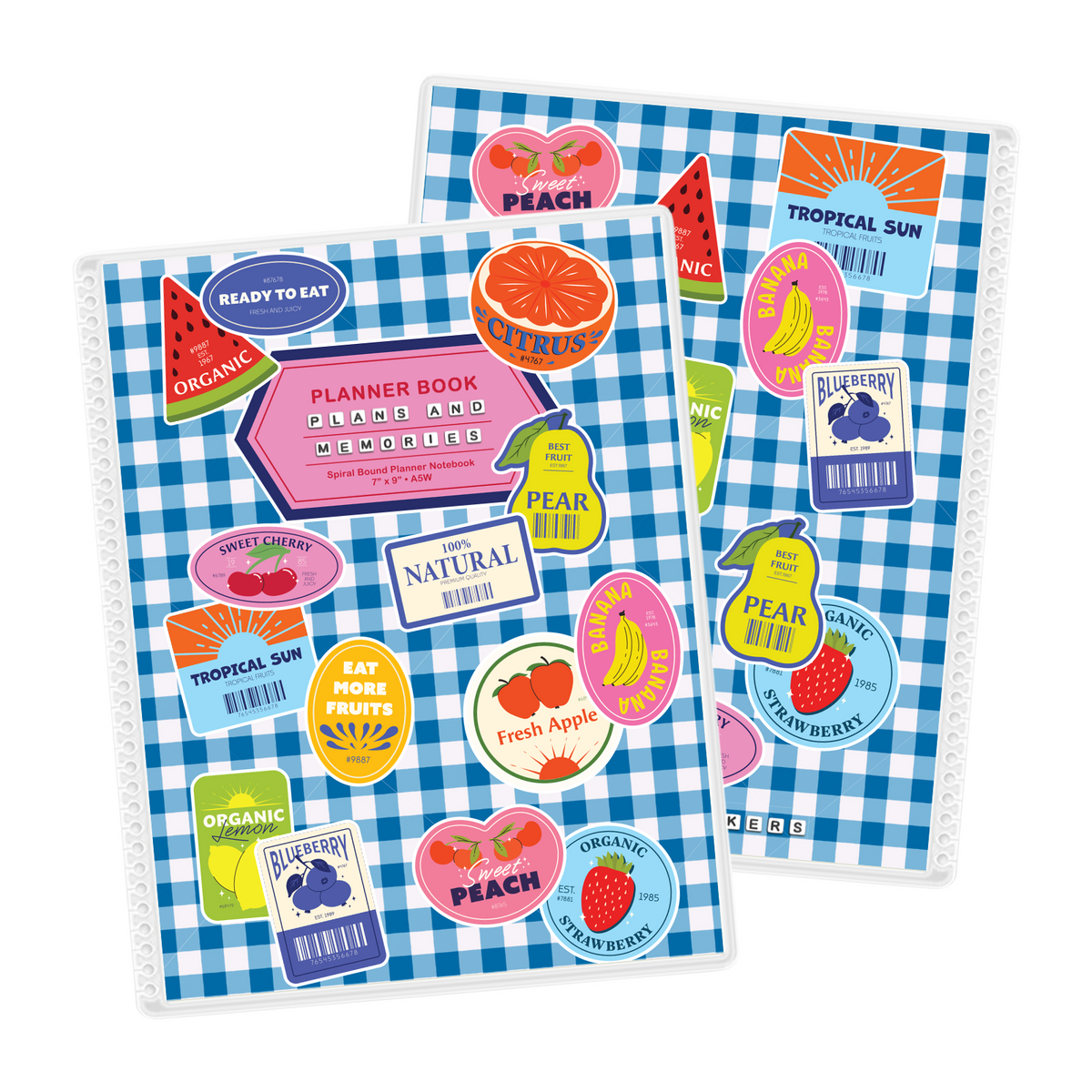 Fresh Fruit Labels | Interchangeable Cover – Sadie's Stickers