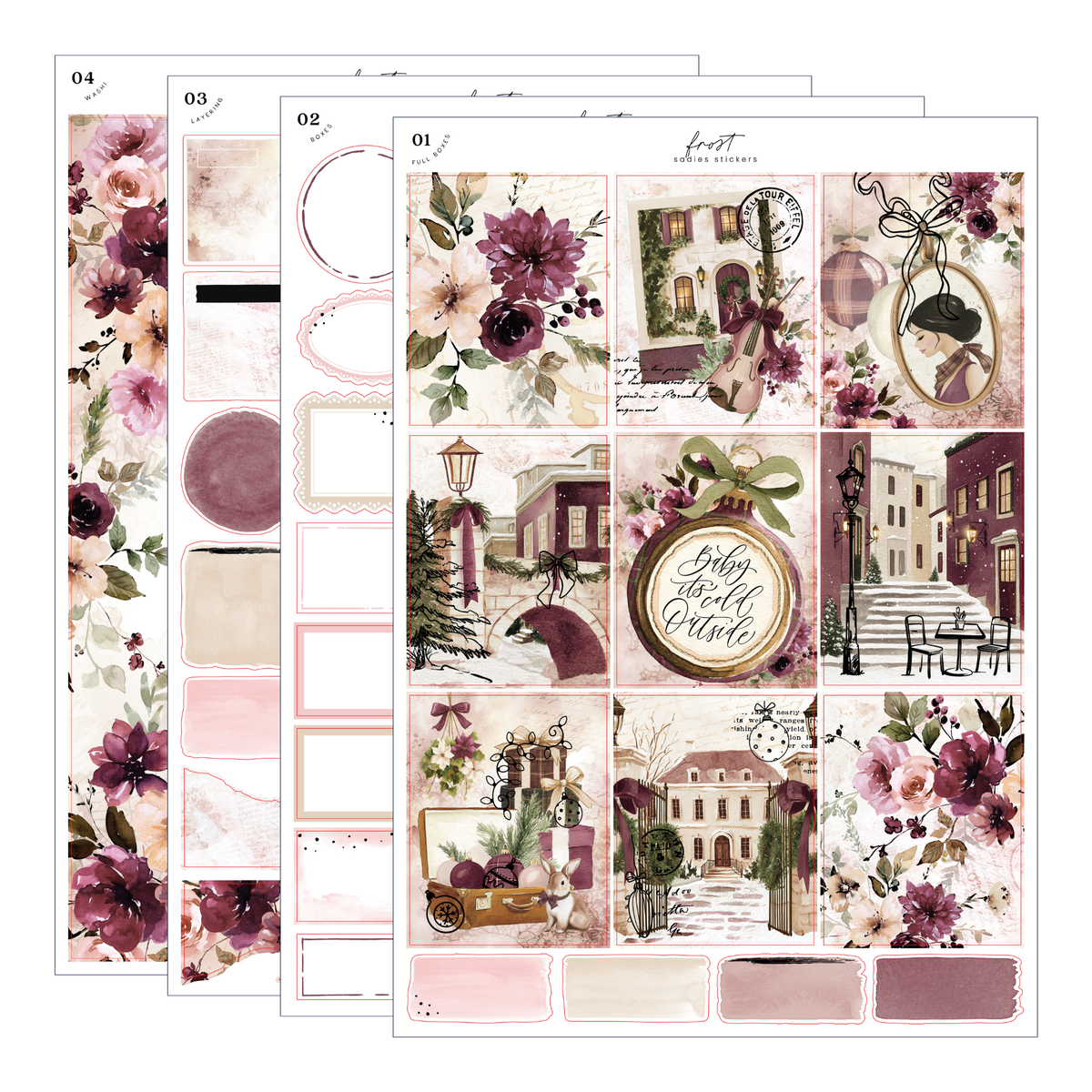 Frost Kit | Weekly Kit – Sadie's Stickers