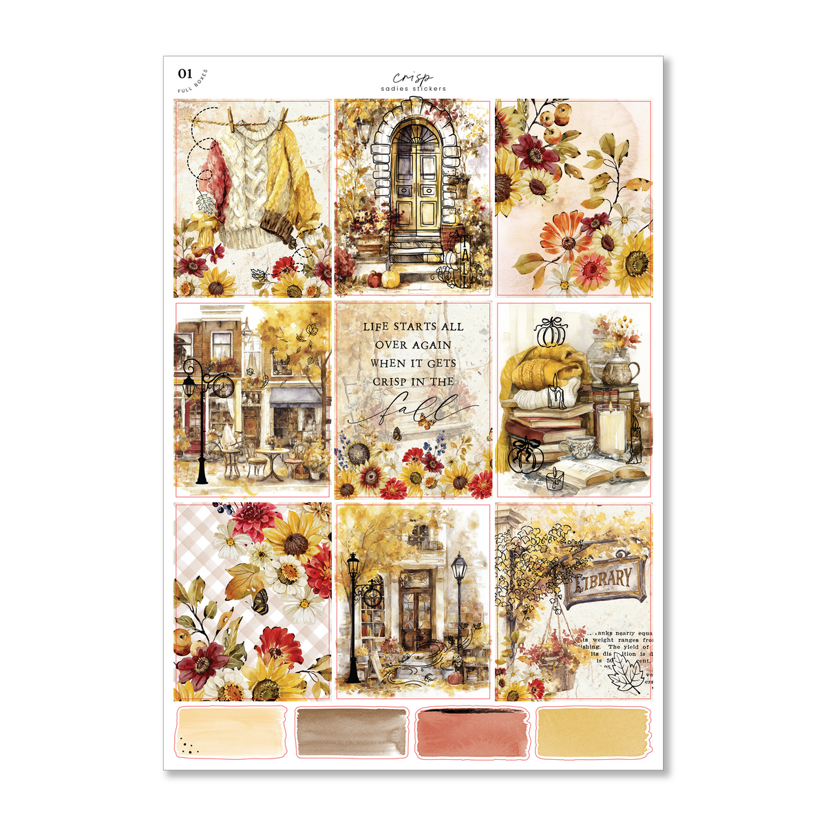 Crisp Kit | Weekly Kit – Sadie's Stickers