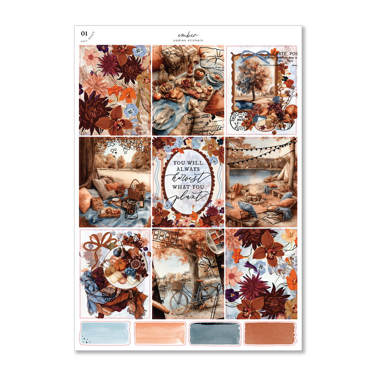 Ember Kit | Weekly Kit – Sadie's Stickers