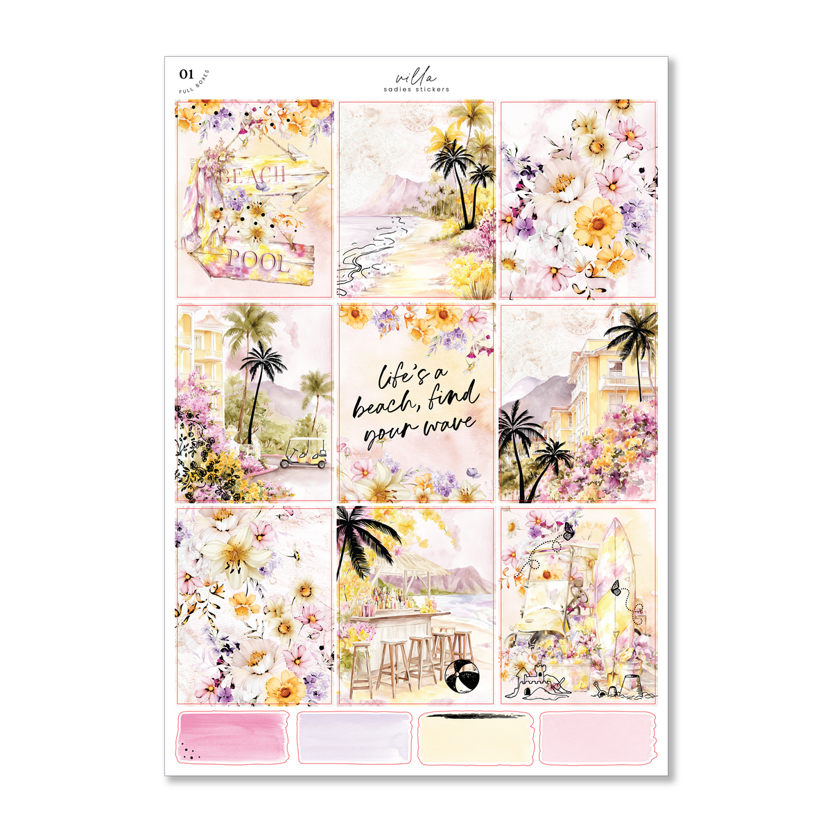 Villa Kit | Weekly Kit – Sadie's Stickers