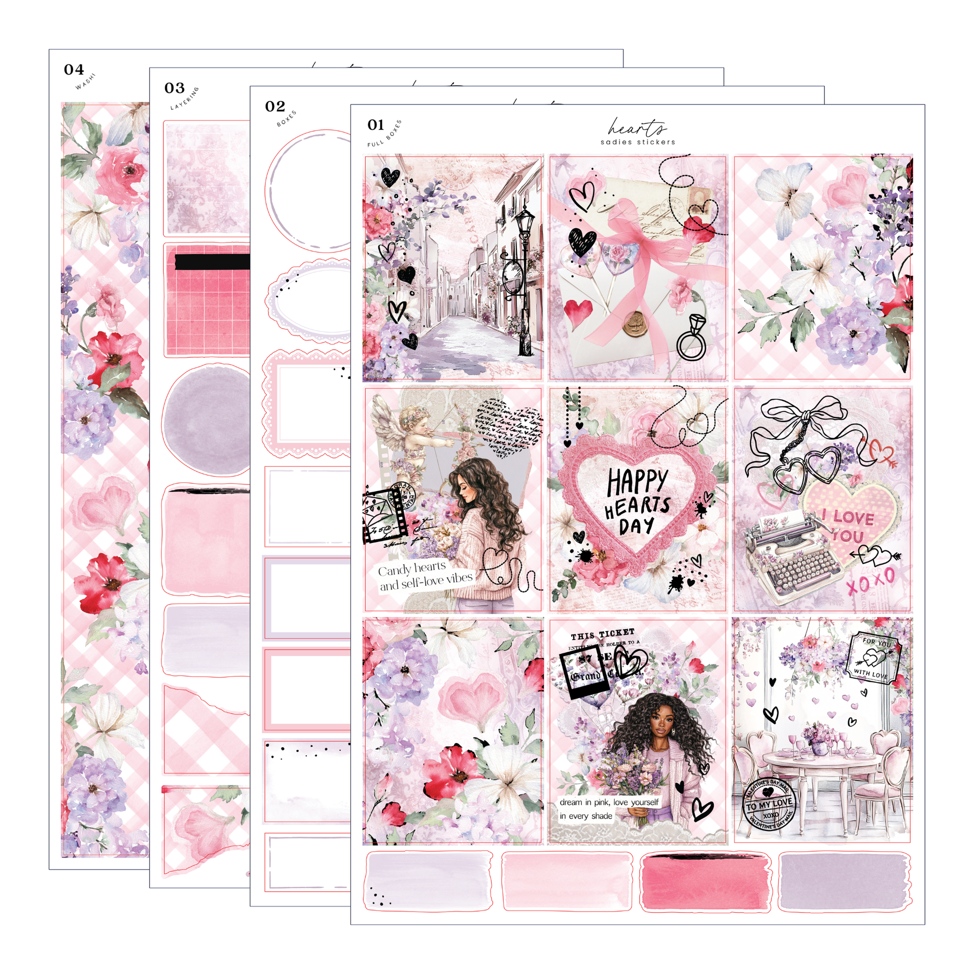 2026 Plate Lined Paper • Vinyl Sticker – Sadie's Stickers
