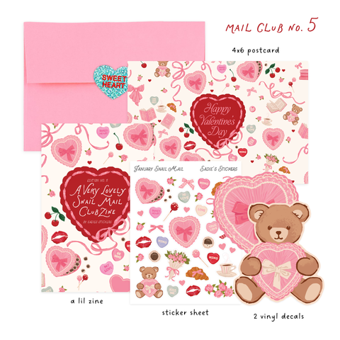 Snail Mail Club – Sadie's Stickers