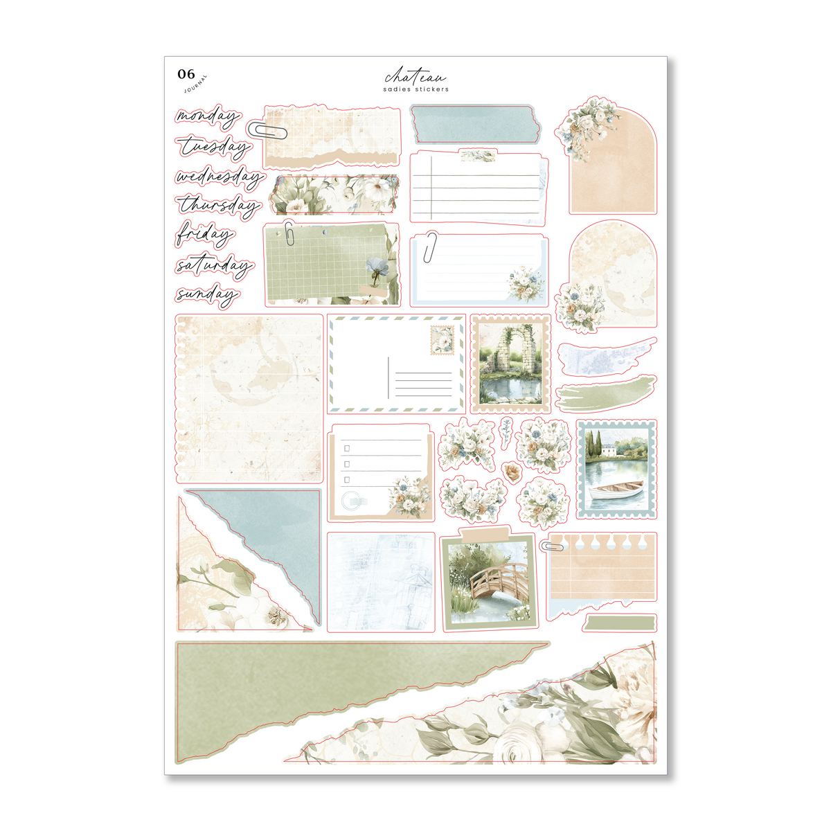 Chateau Kit | Journal – Sadie's Stickers