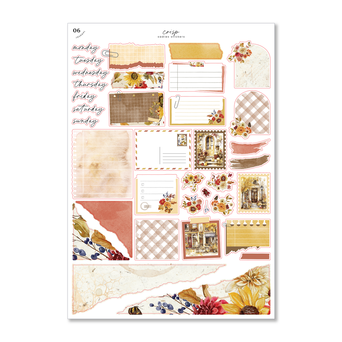 Crisp Kit | Journal – Sadie's Stickers
