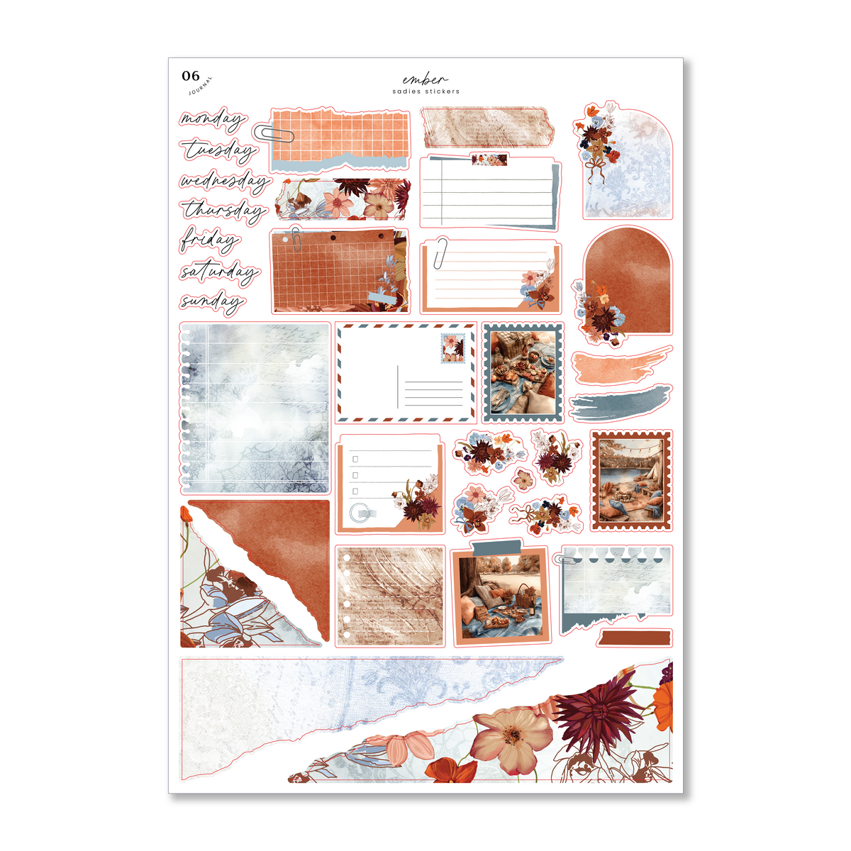 Ember Kit | Journal – Sadie's Stickers