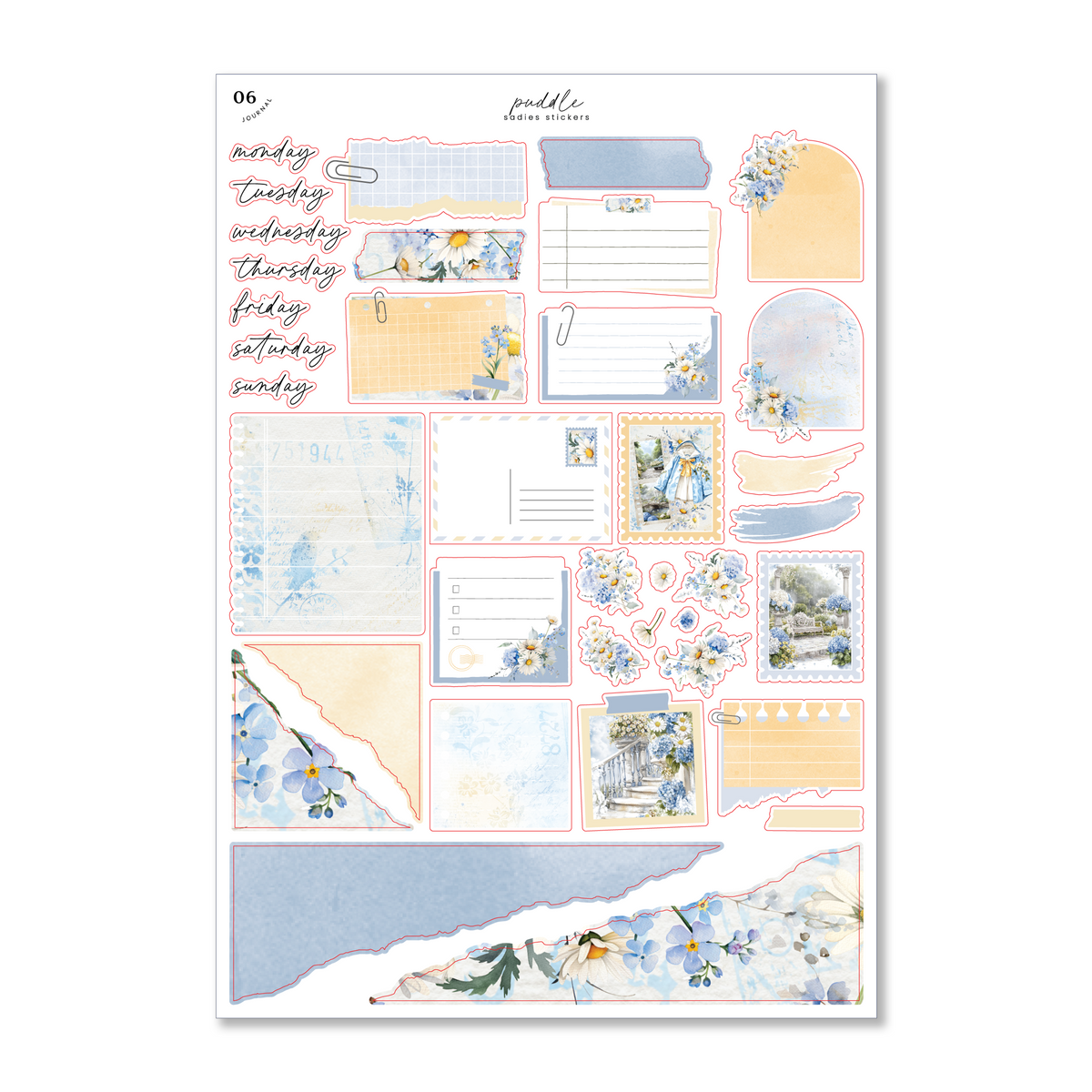 Puddle Kit | Journal – Sadie's Stickers