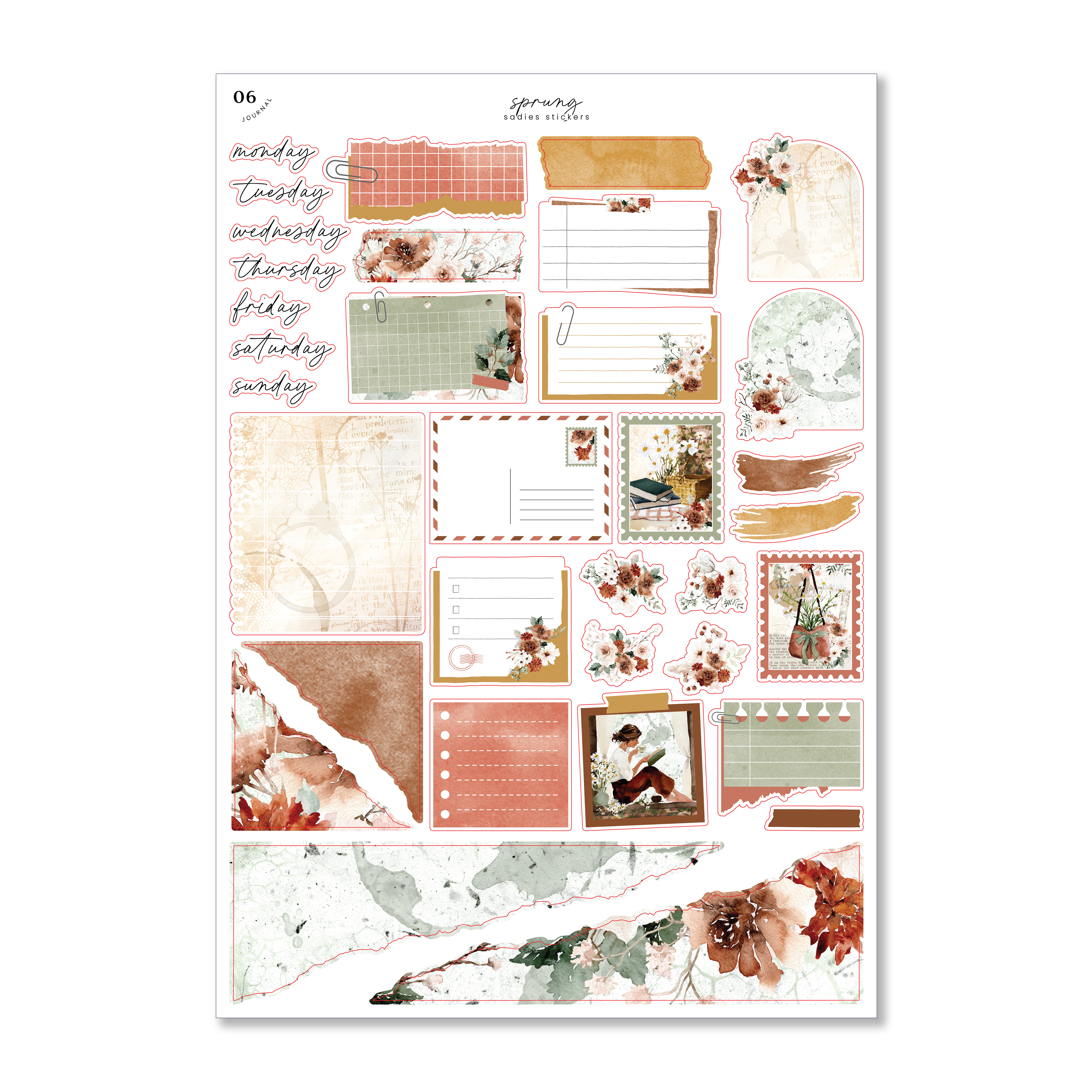 Sprung Kit | Journal – Sadie's Stickers