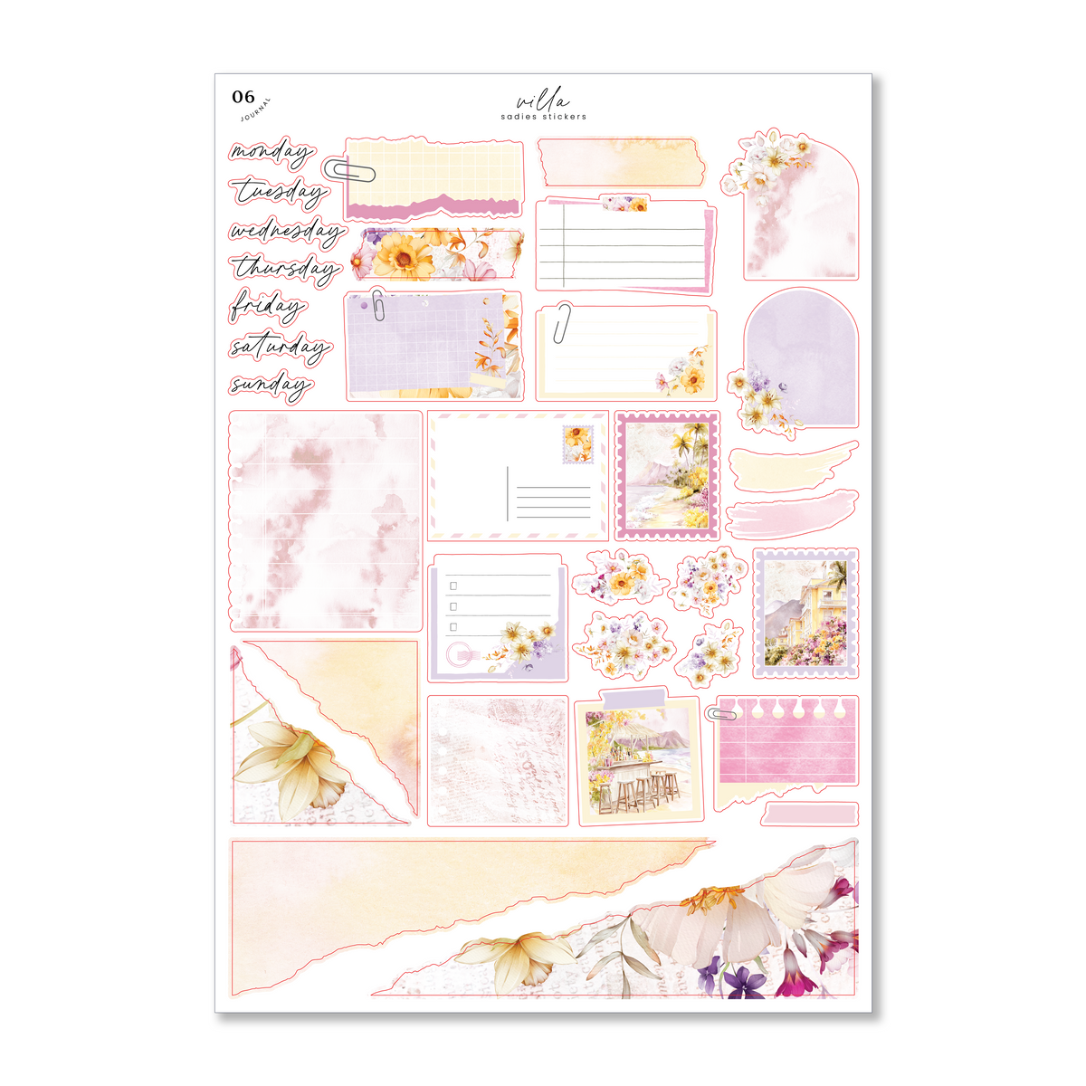 Villa Kit | Journal – Sadie's Stickers