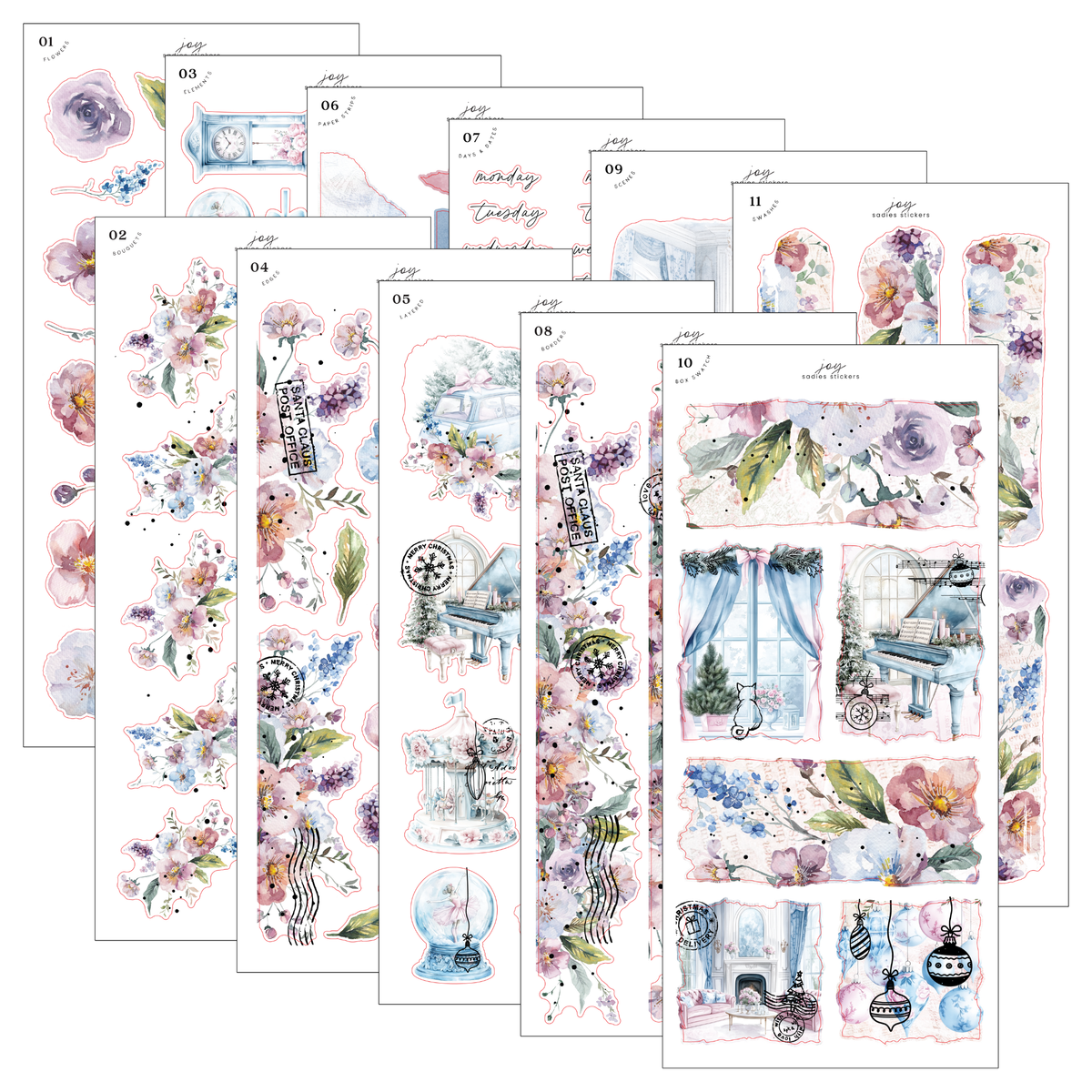 Joy Kit | Decorative Kit – Sadie's Stickers