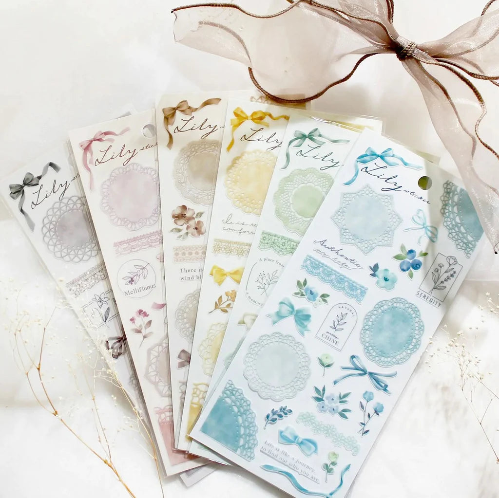 Mind Wave Lily Stickers – Sadie's Stickers