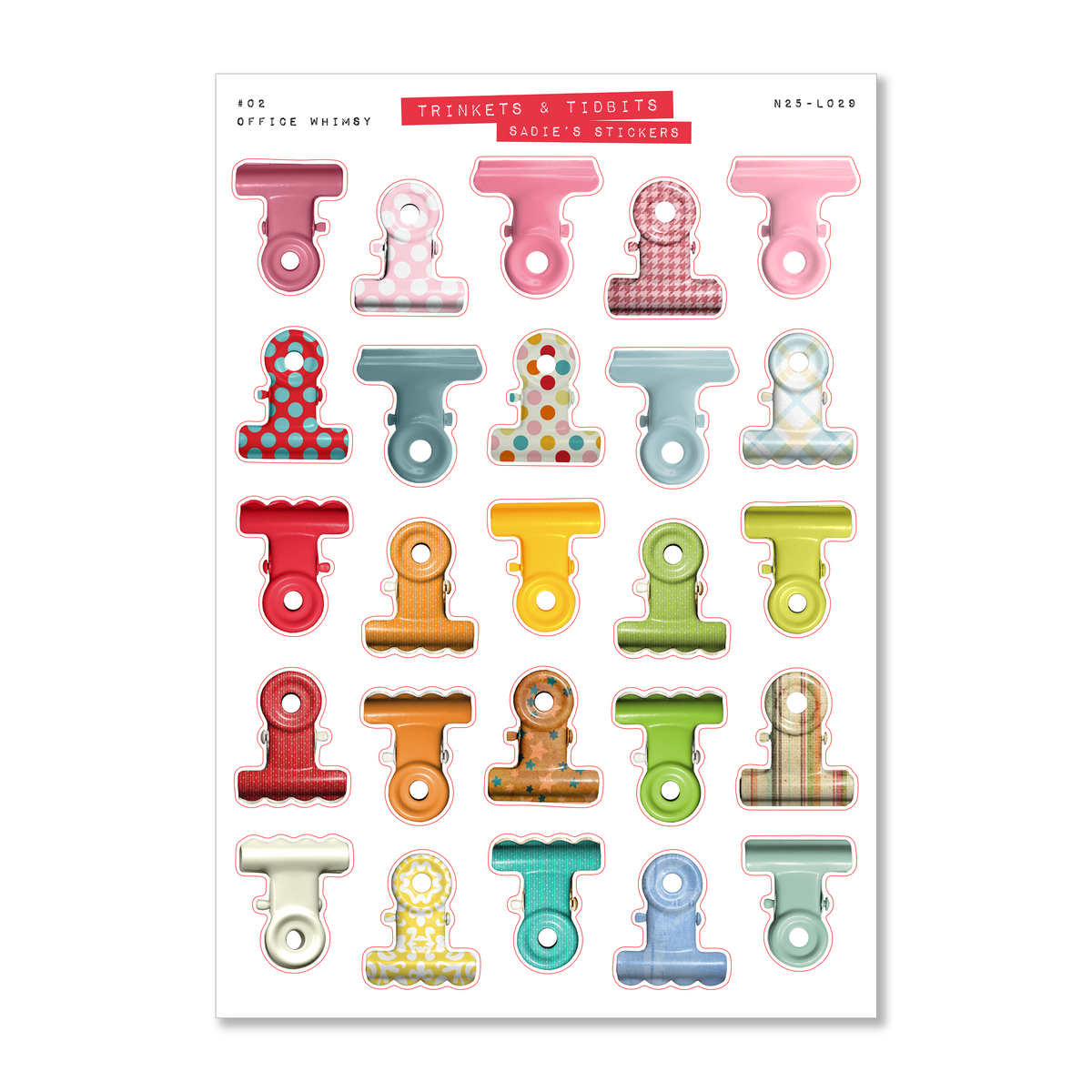 Office Whimsy • Trinkets & Tidbits – Sadie's Stickers