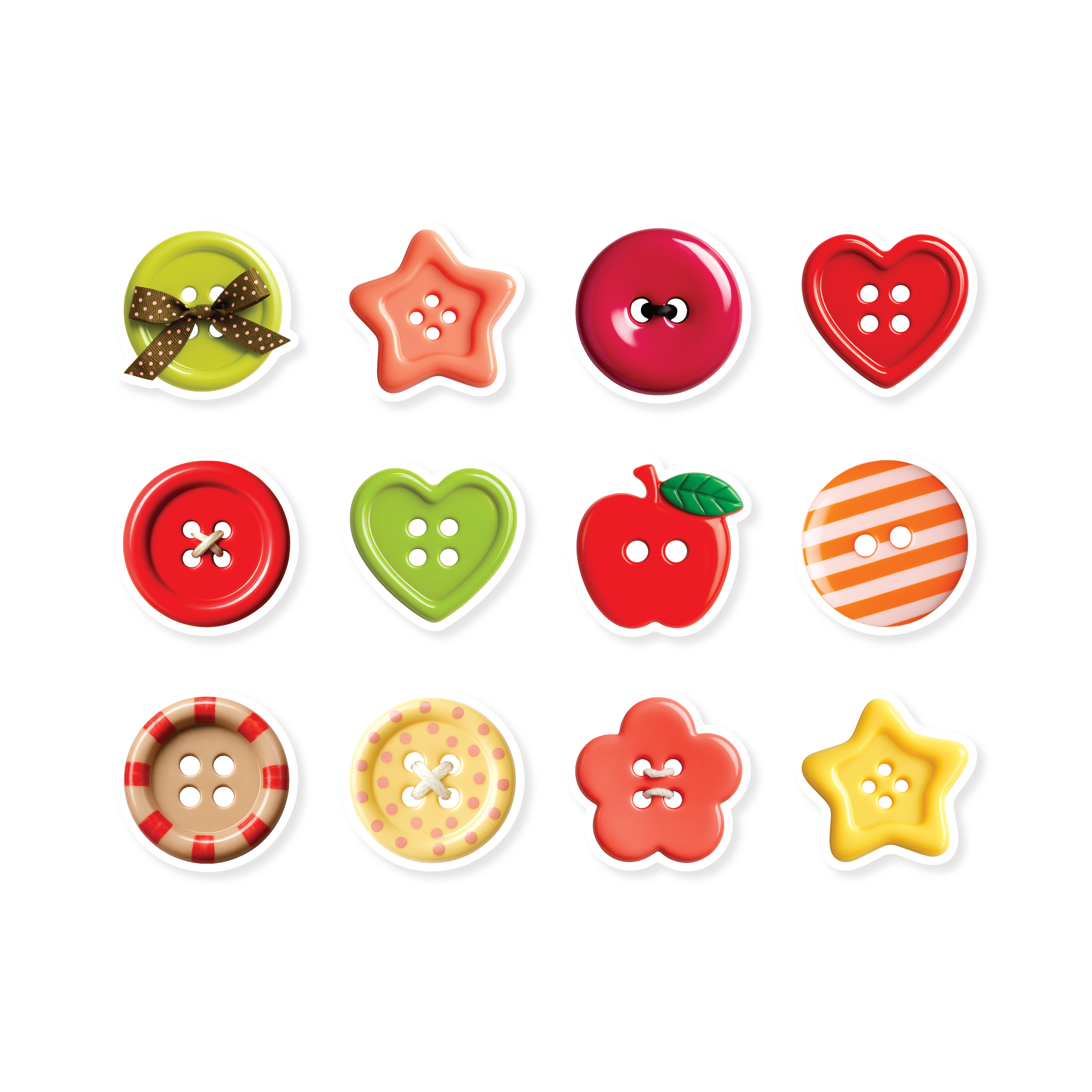 Sticker Flakes • Orchard Buttons – Sadie's Stickers