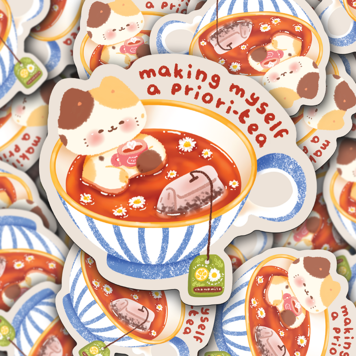 Making Myself a Priori-Tea • Vinyl Sticker – Sadie's Stickers