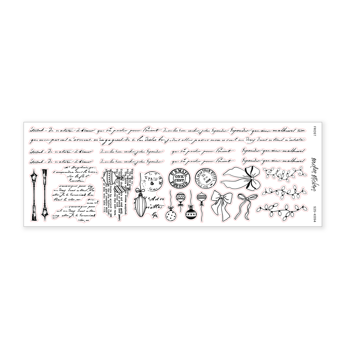 Frost Kit | Foil Sampler – Sadie's Stickers