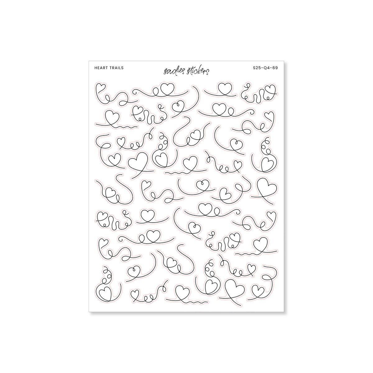 Heart Trails – Sadie's Stickers