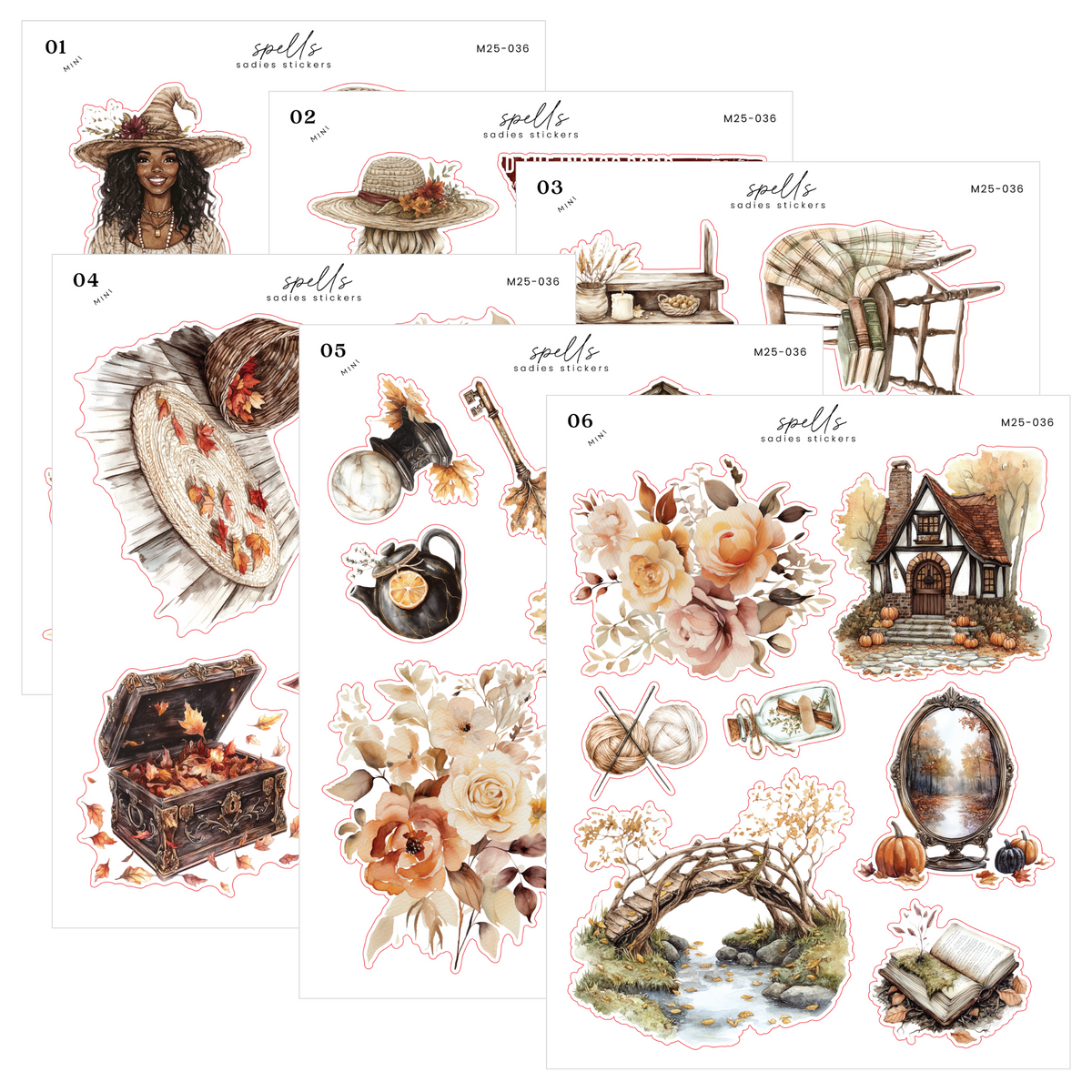 Spells Kit | Mini Set – Sadie's Stickers