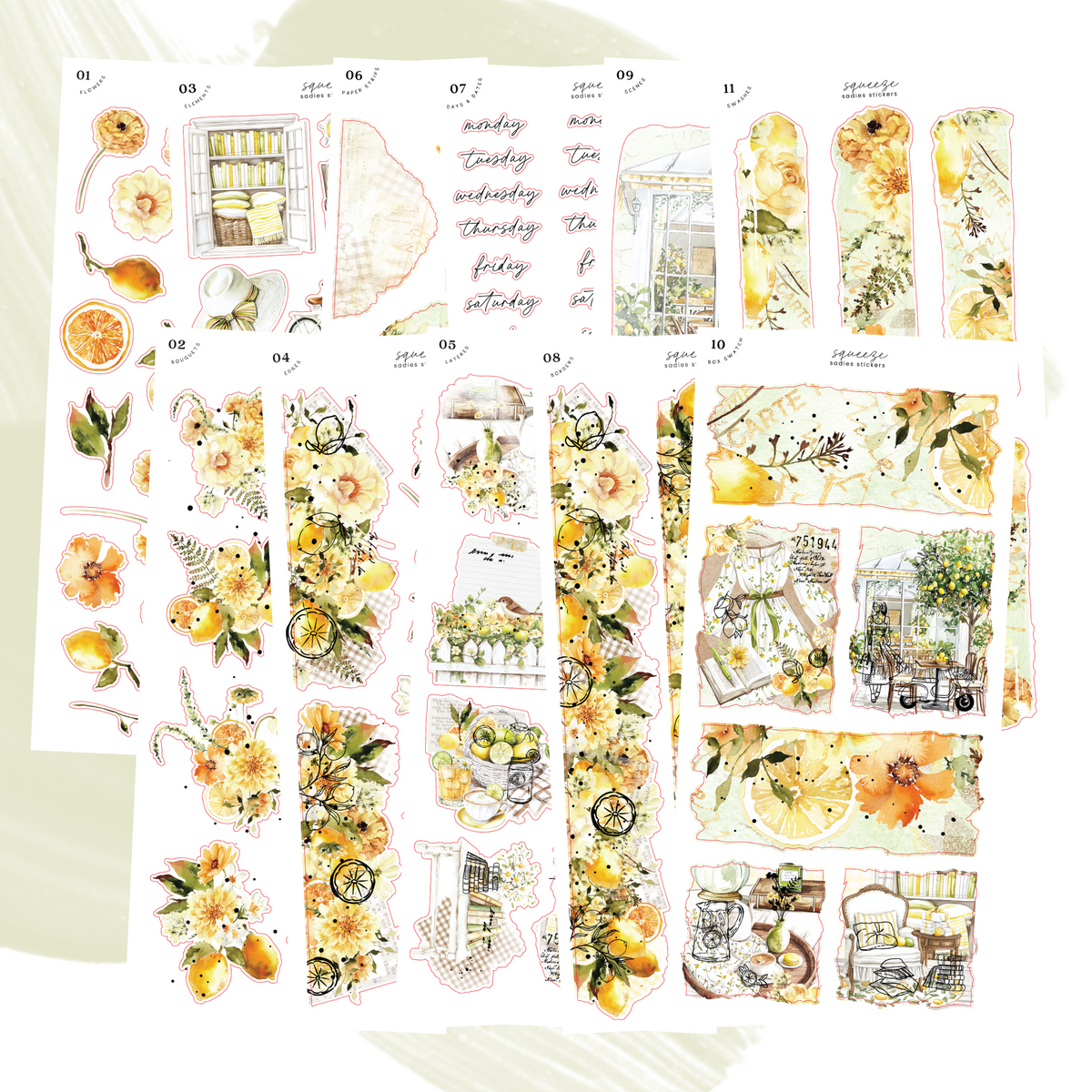 Squeeze Kit | Decorative Kit – Sadie's Stickers