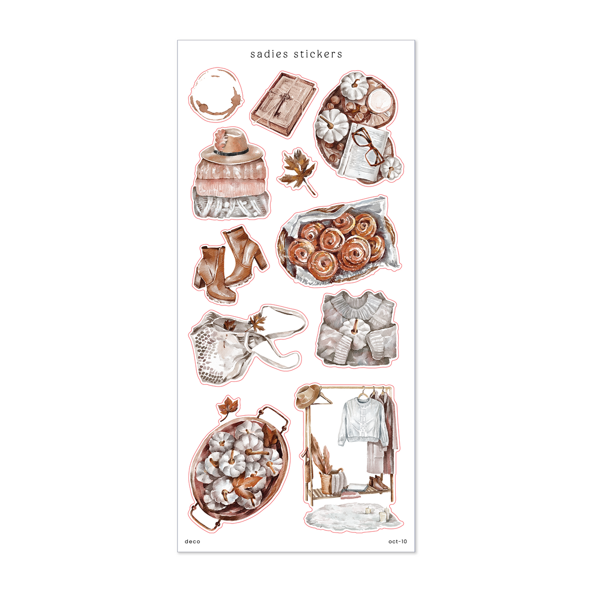 October 2024 Decorative Kit | Deco – Sadie's Stickers